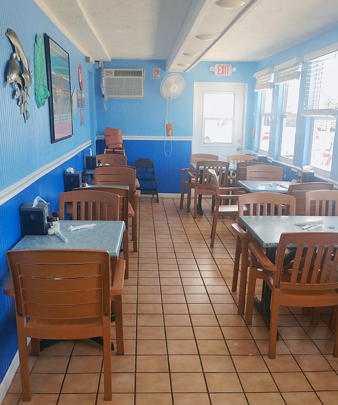 Step inside to a sea of blue walls and wooden furnishings that feel like the Keys version of Cheers—where everybody might not know your name, but they'll treat you like they do.