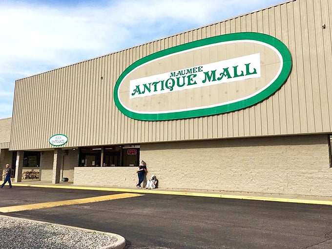 Like a portal to the past, this entrance has welcomed generations of treasure hunters seeking their next great find.