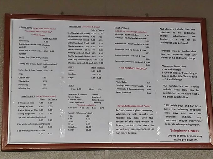 That menu board reads like a smoky symphony—every item a potential life-changing decision waiting to happen.