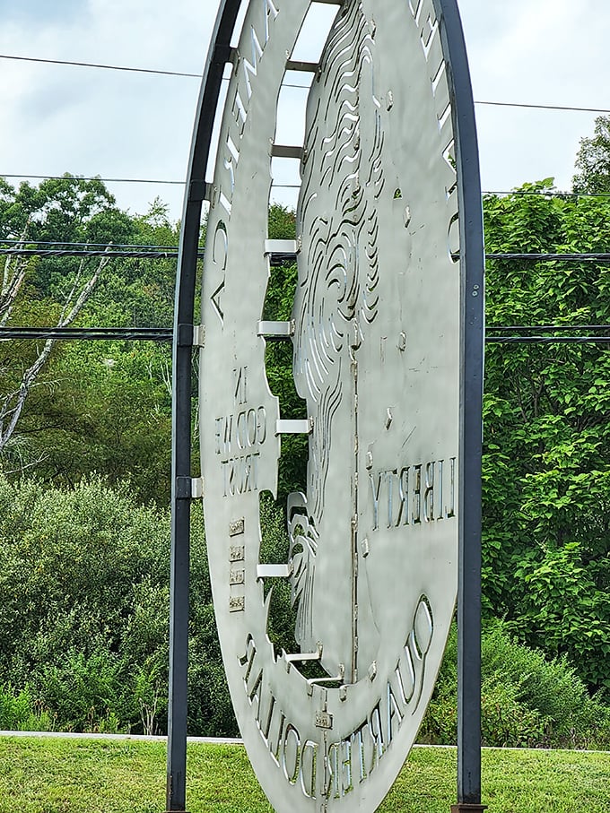 From this angle, you can truly appreciate the monument's magnificent scale and artistic detail.