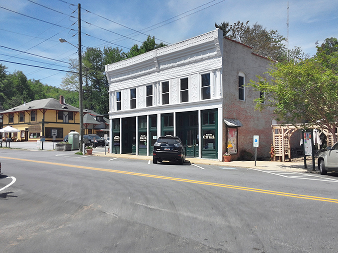 Classic small-town architecture that whispers tales of bygone eras. This isn't just a building—it's a time machine with a fresh coat of paint.