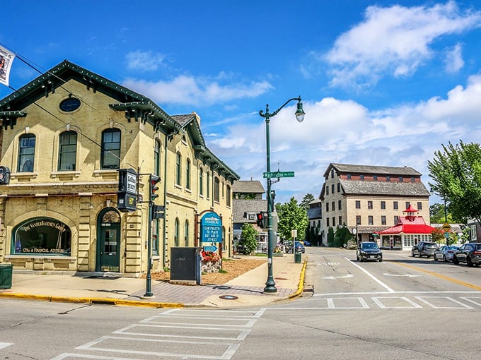 Washington Avenue unfolds like a Norman Rockwell painting come to life, where cream city brick buildings house shops that Amazon will never replace.