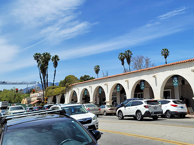 Ojai's Spanish arcade isn't just charming architecture – it's a masterclass in how to design a downtown where errands feel like vacation.