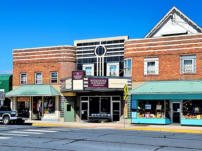 Downtown Mount Joy's historic theater anchors a streetscape that feels like a Norman Rockwell painting come to life—minus the exorbitant big-city prices.