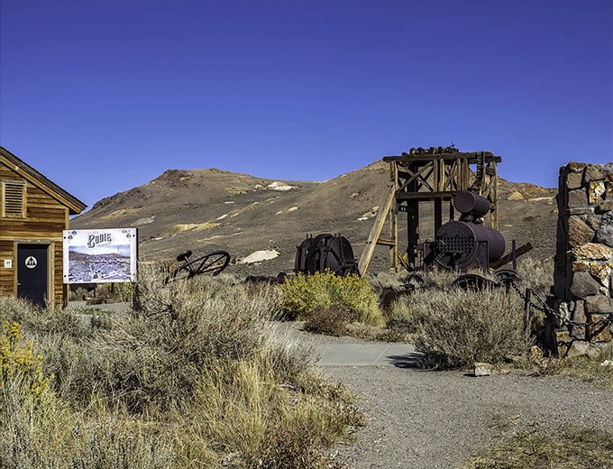 That headframe isn't just mining equipment—it's a monument to dreams that reached toward California gold and glory.