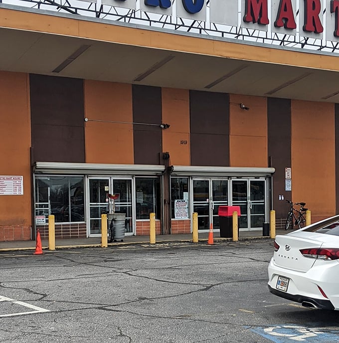 Those double doors might not look like the entrance to Narnia, but for bargain hunters, they're a portal to a world where retail prices dare not tread.