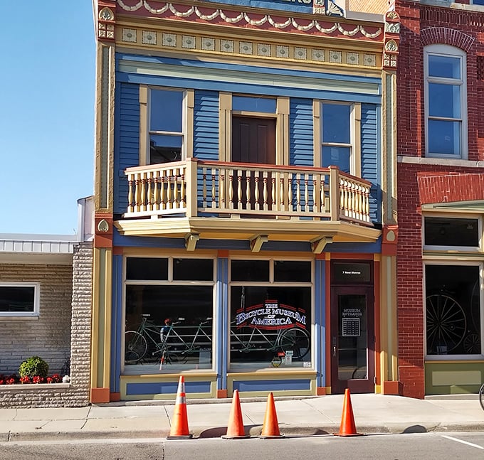 Housed in a beautifully restored historic building in downtown New Bremen, the museum's vibrant blue façade is as eye-catching as the treasures inside.