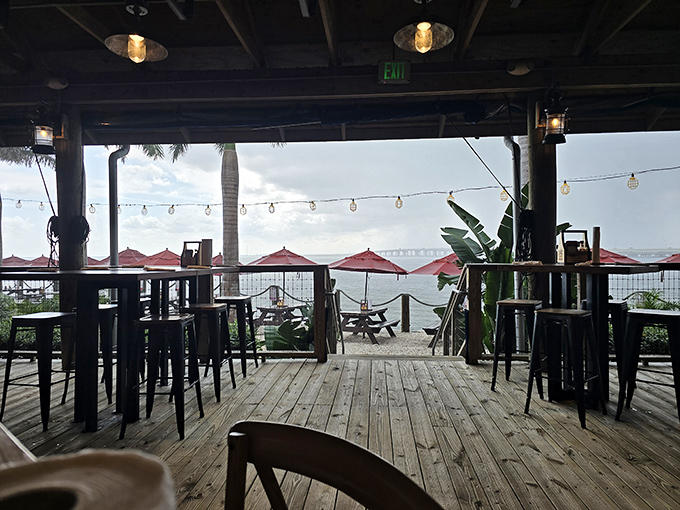 Where rustic charm meets culinary excellence under string lights and ceiling fans.