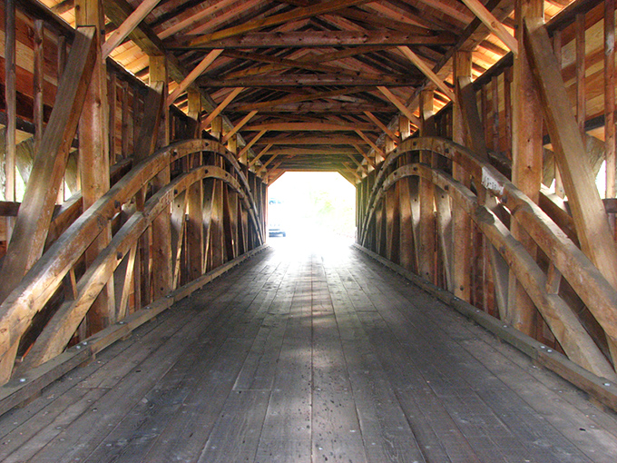 Step inside and suddenly you're in a cathedral made entirely of timber and accumulated wisdom.