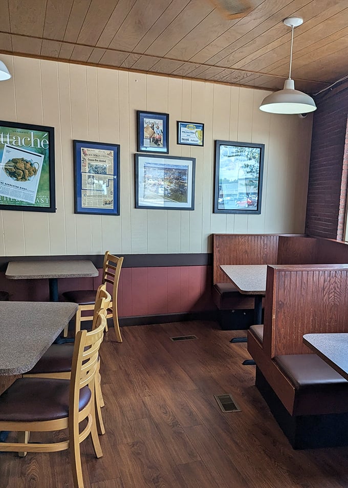 Step inside and it's like your favorite diner from 1975 never left – in the best possible way.