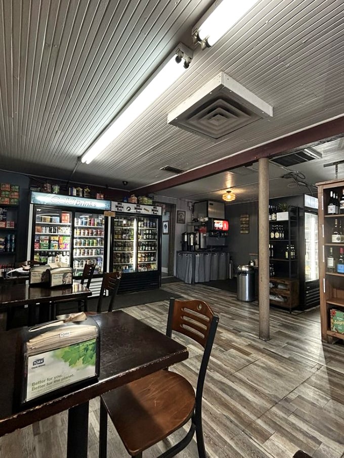 Inside, the market's charming blend of deli, café, and neighborhood grocery creates that rare "third place" where locals gather and visitors feel instantly welcome.
