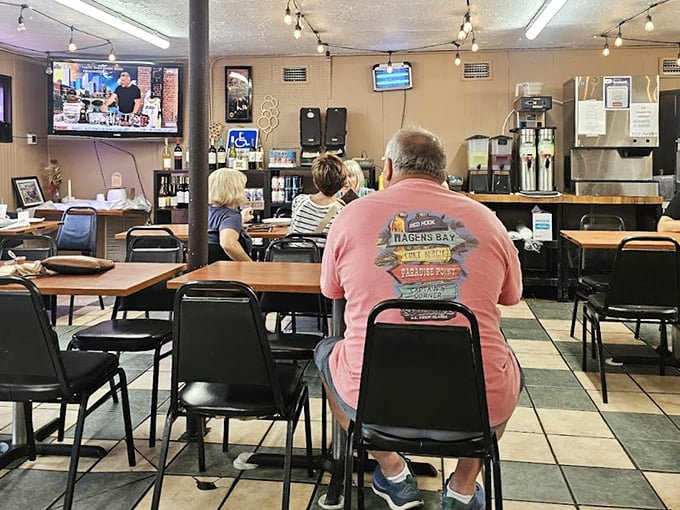 Inside, the no-frills dining area feels like the neighborhood's living room—where locals gather to worship at the altar of good food.