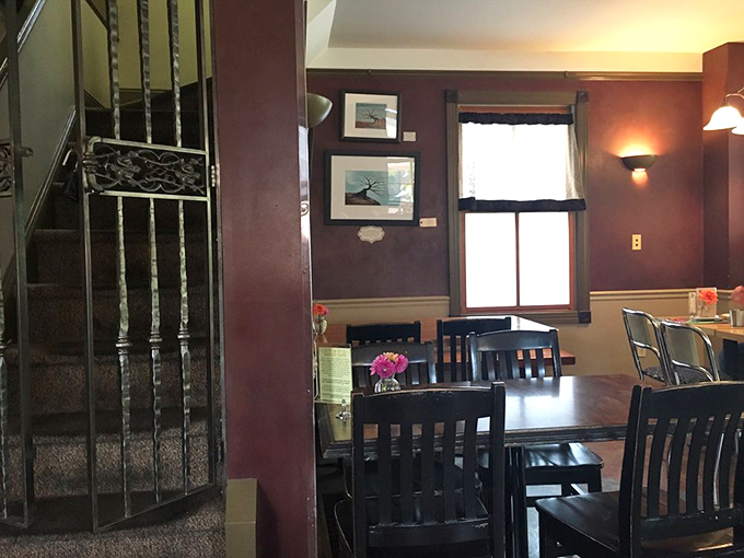 Step inside and let the cozy charm of this spot wrap around you like a warm, familiar sweater—comfort food territory ahead!