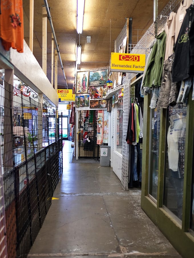 Endless aisles of possibilities stretch before you like a retail yellow brick road to treasure-hunting glory.