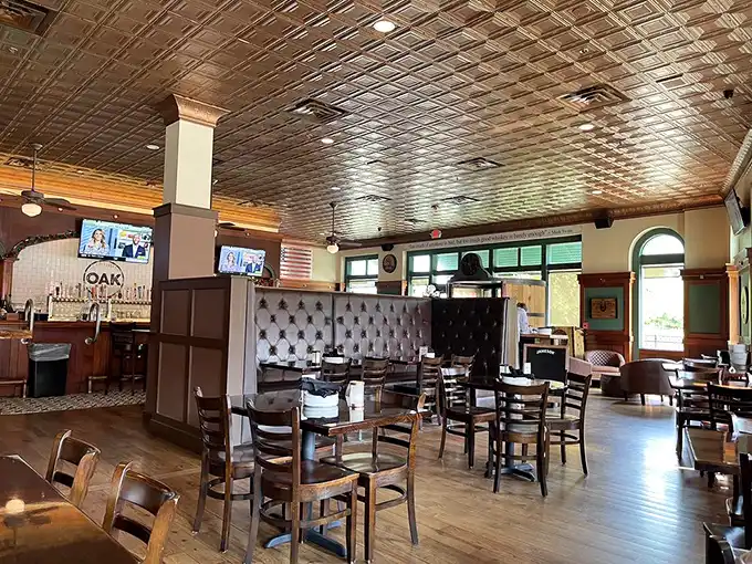 Step inside to discover that magical sweet spot between "fancy night out" and "neighborhood favorite," complete with a stunning tin ceiling that whispers, "Stay awhile, friend."