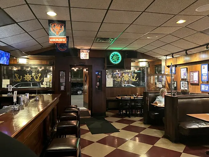 Step inside and time stands still – the classic checkered floor and wood-paneled walls tell stories of Chicago's past while promising delicious memories to come.