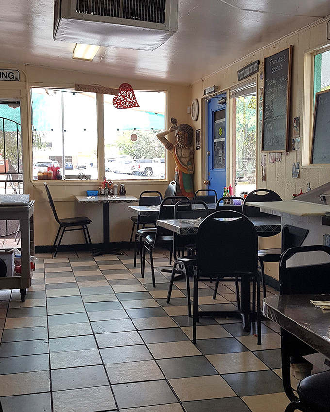 Simple, unpretentious, and perfect. Frank's interior feels like dining in your favorite aunt's kitchen—if your aunt happened to make life-changing Mexican food.