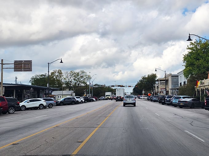 Fredericksburg's wide streets and ample parking make treasure hunting easy—unlike finding the last pretzel at Oktoberfest.