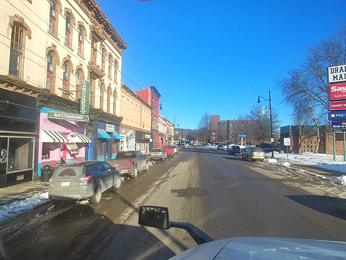 Winter in Titusville brings a certain magic to Diamond Street, where snow-dusted sidewalks lead to shops that still remember your name and favorite order.
