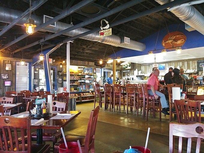 Inside Walt's, the atmosphere feels like your favorite uncle's beach house, if he happened to run a restaurant.
