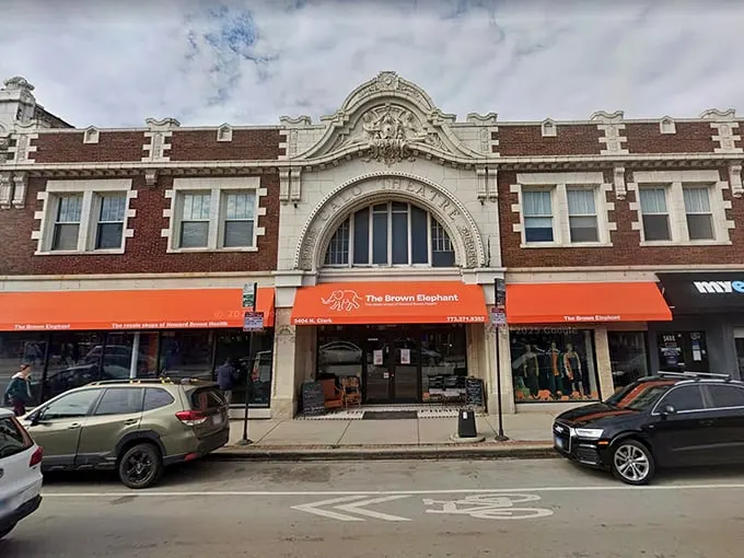 This gorgeous vintage building proves that great thrifting deserves an equally impressive stage for the show.