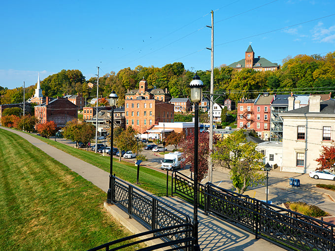 Galena's hillside view could make a postcard jealous. Those colorful buildings are practically begging for a walking tour.