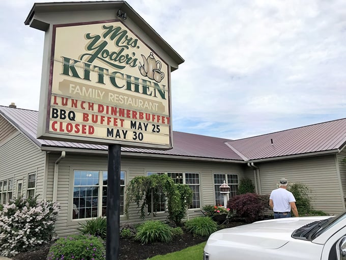 That sign promises exactly what you'll find inside – home cooking that makes you want to hug whoever's in the kitchen.