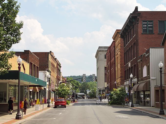 Oil City's main street rolls out like a red carpet of possibility, minus the Hollywood prices.