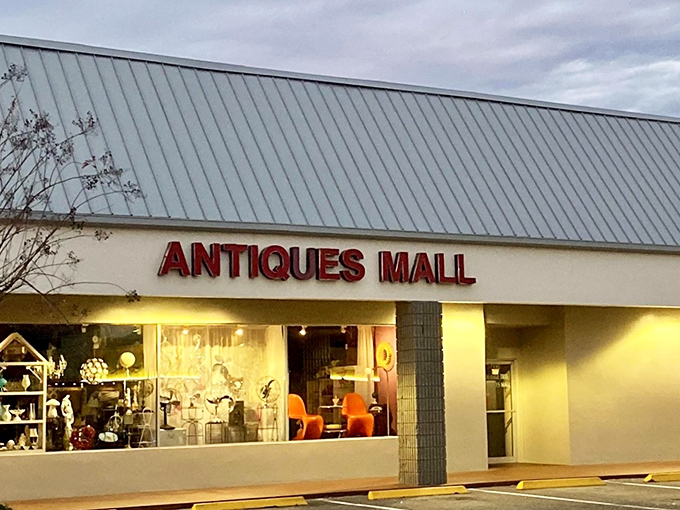 Orange Tree Antiques Mall doesn't just sell the past – it displays it with the reverence of a museum and the prices of, well, not a museum.