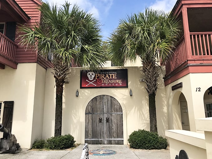 Behind these wooden doors lies a treasure trove of pirate history that would make Jack Sparrow jealous.