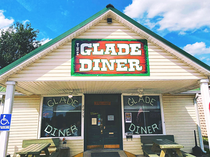 The Glade Diner's modest exterior hides kitchen magic that would make your grandmother weep with pride.