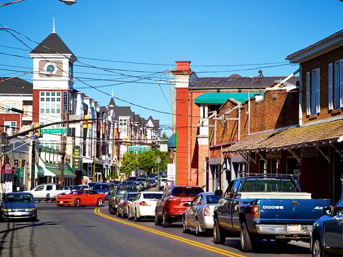 The heart of Bethesda welcomes with tree-lined streets and inviting storefronts—small-town charm with metropolitan perks.