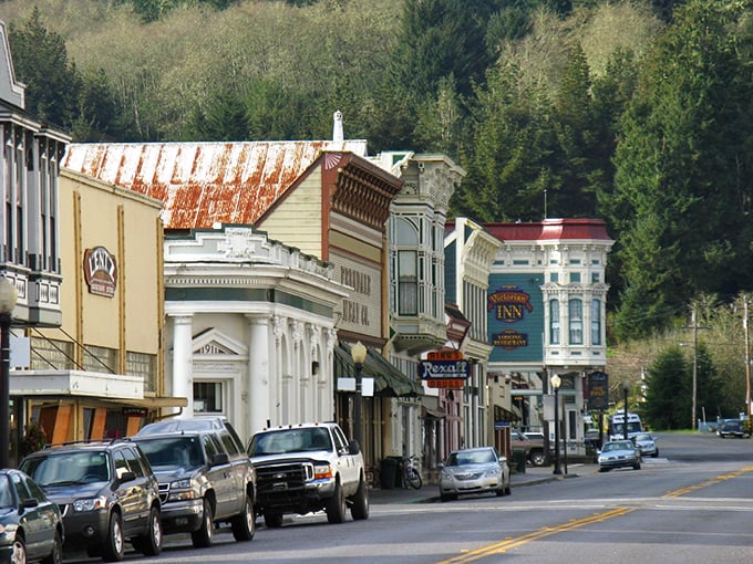This historic downtown looks like a movie set director's dream—except it's 100% authentic Ferndale charm.