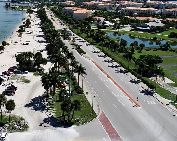 Beach town living meets old Florida vibes in Fort Pierce. Those palm-lined streets aren't just pretty—they're affordable too!