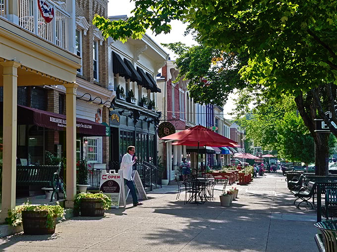 Tree-lined streets and classic storefronts make Granville feel like time travel without the flux capacitor. New England charm in the Buckeye State!