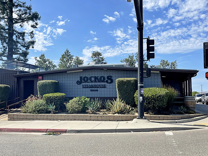 This unassuming building serves oak-grilled perfection – proof that great steakhouses don't need flashy facades.