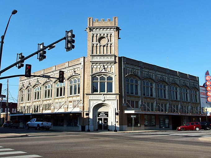 The grand architecture of Paris stands as testament to bygone eras. This Texas town offers big-city beauty at small-town prices.