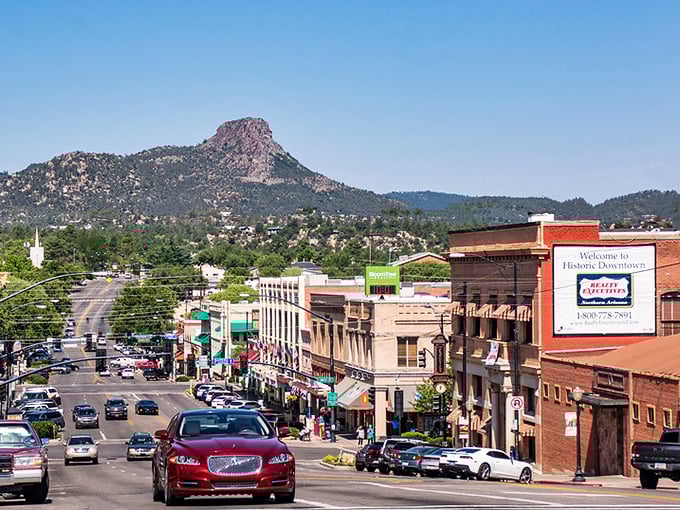 Whiskey Row in Prescott isn't just history—it's where your retirement dollars can still buy you a good time without breaking the bank.
