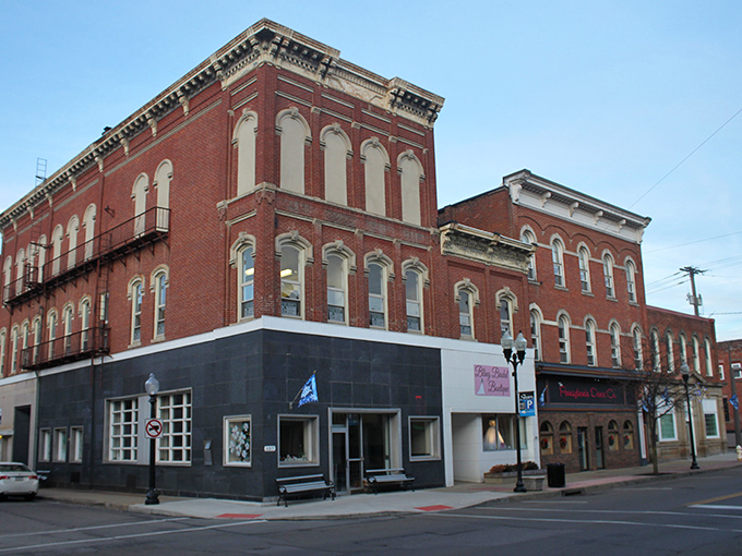 Sharon's historic architecture showcases the character that can't be found in cookie-cutter developments. 
