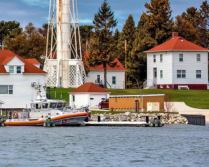 Door County's hidden gem where boats bob in the harbor and time slows to a perfect vacation pace.