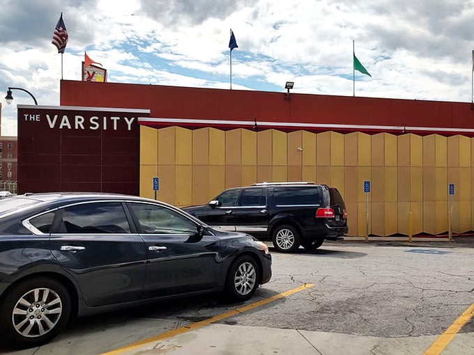 This isn't just a restaurant, it's a Georgia institution. The Varsity's iconic silhouette has welcomed hungry travelers for generations.