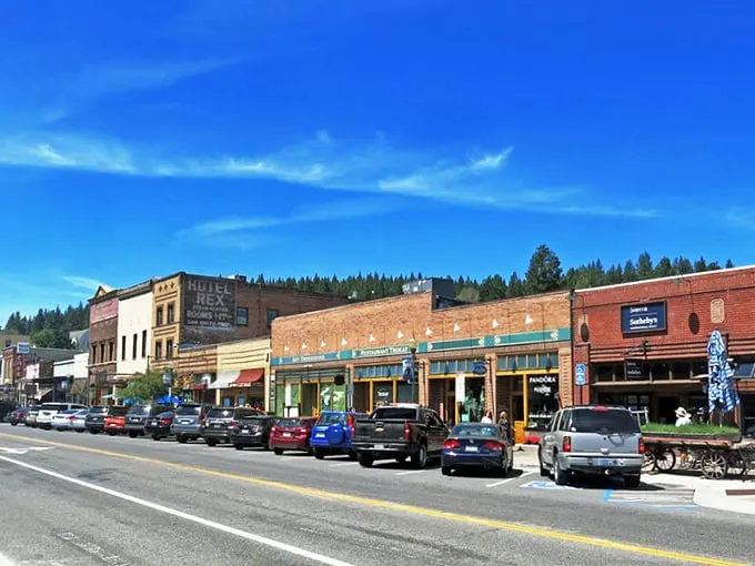 Truckee's historic downtown looks like the Old West got a tasteful makeover – brick buildings with Sierra peaks playing peekaboo.