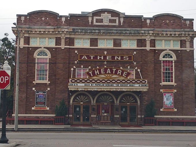 The Athens Theatre isn't just a building—it's a time machine with a marquee. This 1920s gem still hosts shows that would make vaudeville veterans proud.