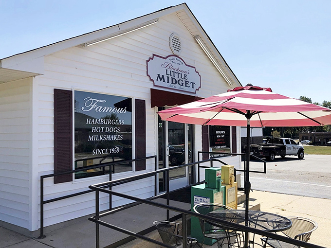 The Little Midget has been serving burger perfection since 1958. Your diet can wait until tomorrow.