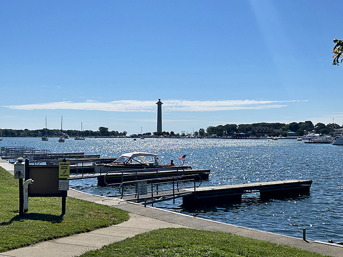 Where boats come to rest and adventures begin. The clear waters of Lake Erie invite you to sail away from everyday worries.