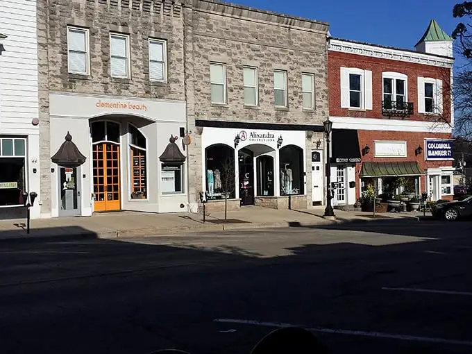 Boutique heaven awaits along these historic streets, where Clementine and Alexandra offer retail therapy that's actually therapeutic.