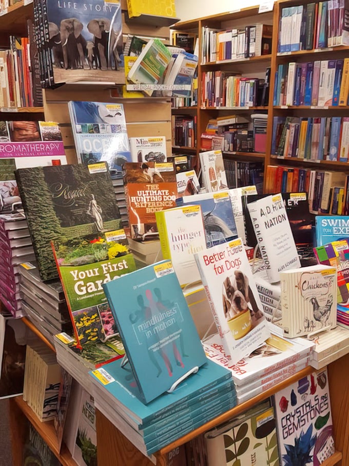 From gardening wisdom to canine care, the non-fiction section offers practical knowledge at impractical prices—wonderfully low ones.