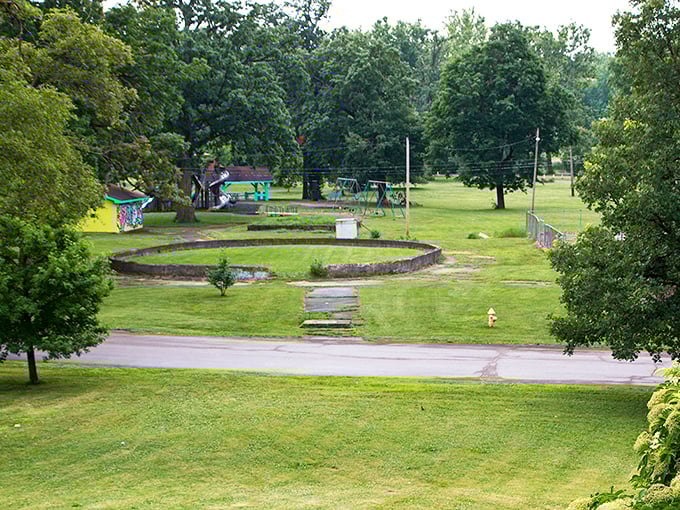 McCulloch Park offers that perfect blend of open space and playground equipment, where grandkids burn energy while you enjoy a moment's peace on a bench.