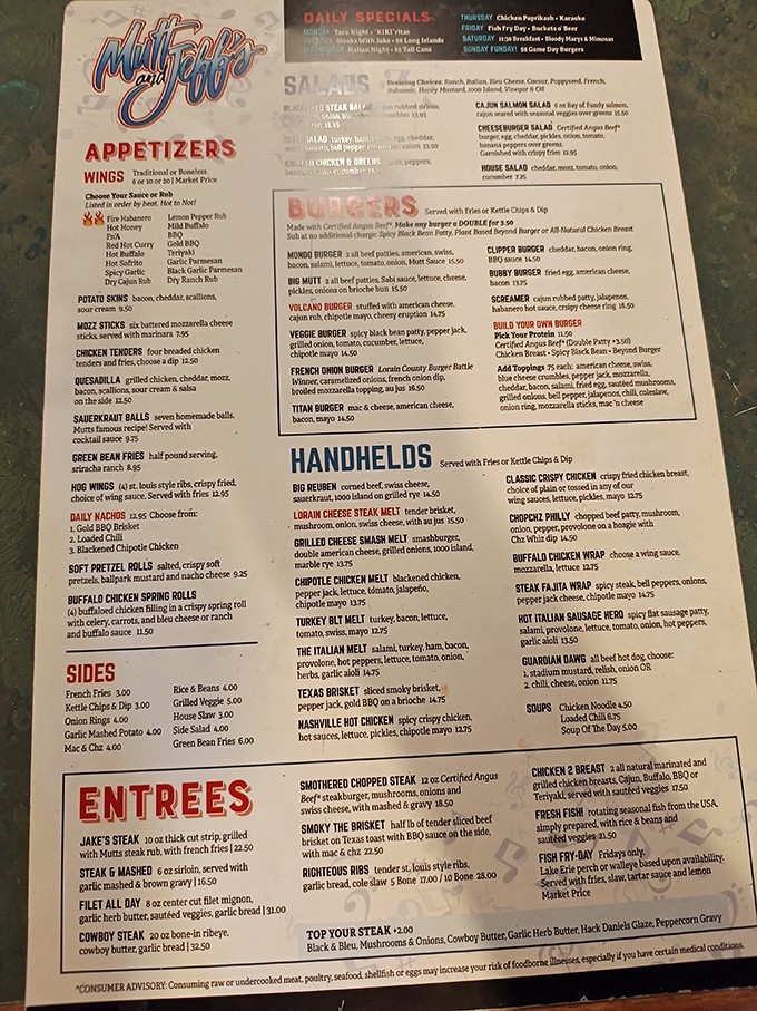 A menu that reads like a love letter to comfort food classics, with steaks taking center stage in this delicious drama.