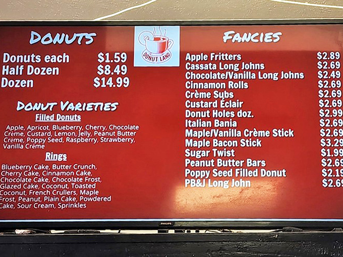 This menu board isn't just a list of options – it's a roadmap to happiness. The hardest decision you'll make all day.